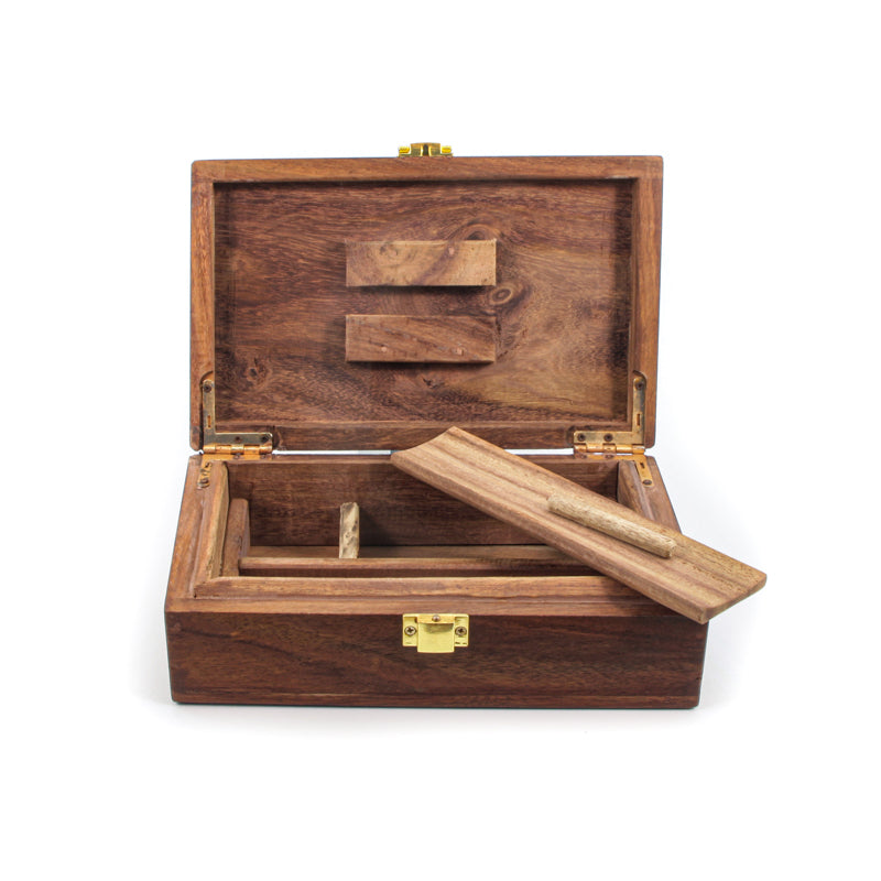 Wooden Rolling Box – Dailypuffproducts